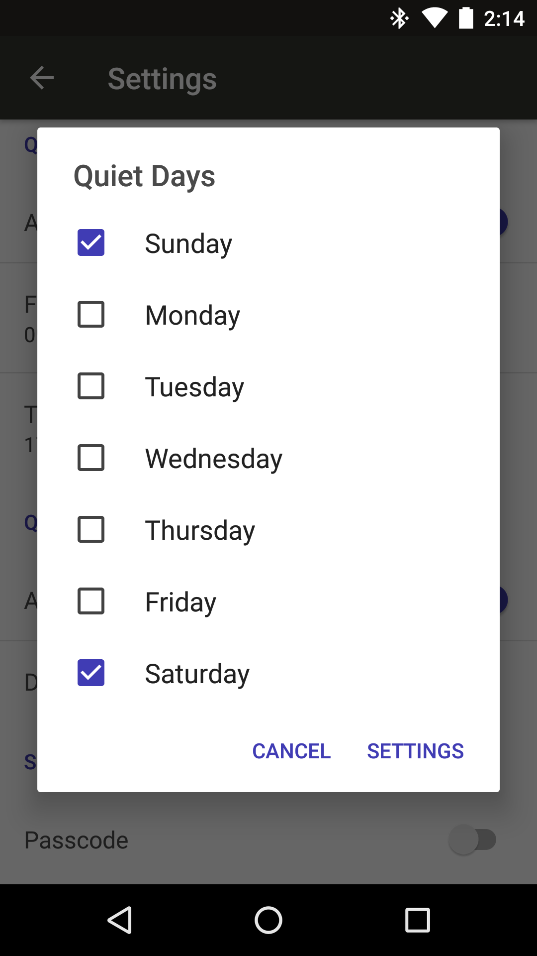 Mobile Push Notification Setting （Android） – Chatwork‐en