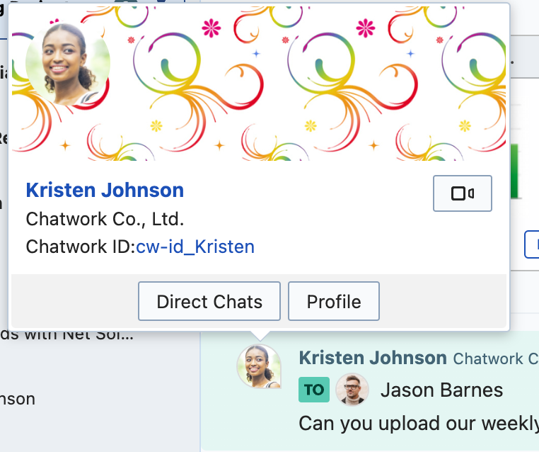 Setting up and editing Chatwork ID – Chatwork‐en